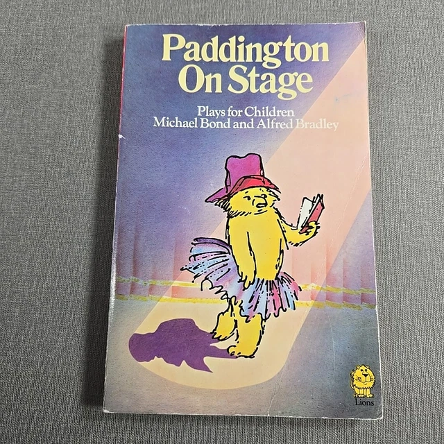 PADDINGTON ON STAGE ~ Plays For Children By Bond 1976 Vintage Paperback ...