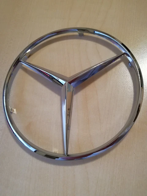 EMBLEM MERCEDES BENZ Chrom 1244010103 W124 Oldtimer EUR 22,00 - PicClick DE