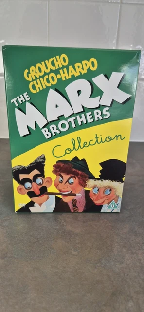 MARX BROTHERS COLLECTION Box Set A Night At The Opera A Day At The Race ...