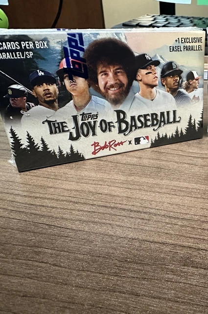 2023 TOPPS X Bob Ross The Joy of Baseball - 1 Happy Little Box - Sealed ...