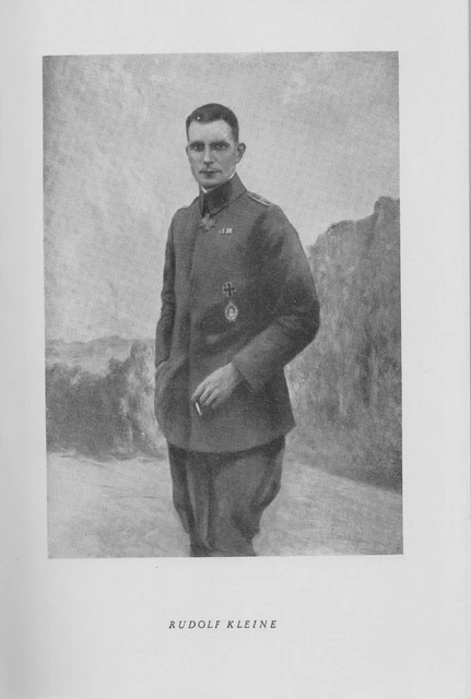 BILD SOLDATEN FÜR Verdienst ausgezeichnet WK1 WW1 15x10 Rudolf Kleine ...