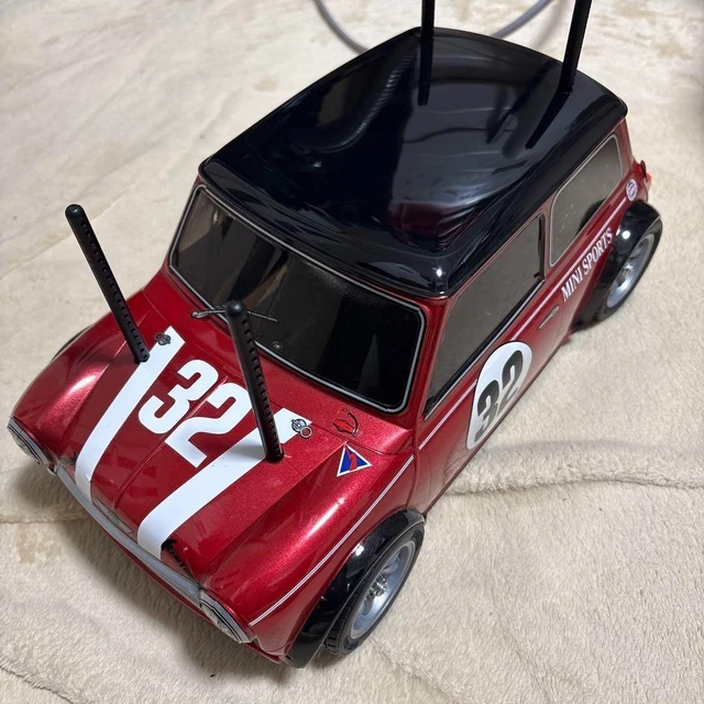 TAMIYA MINI COOPER Racing MB-01 Chassis Full Bearing CVA Dampers RC Car ...