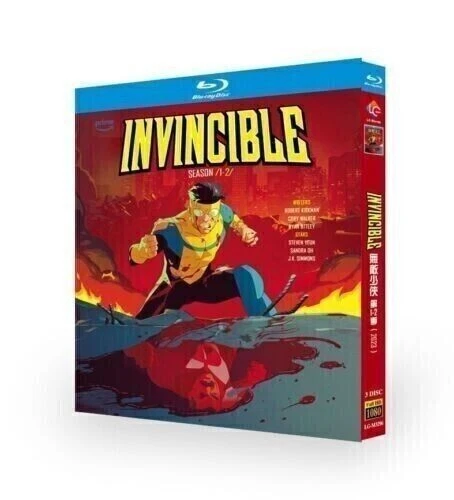 INVINCIBLE SEASON 1-2 TV Series 3 Disc All Regin Blu-ray Box Set $44.35 ...
