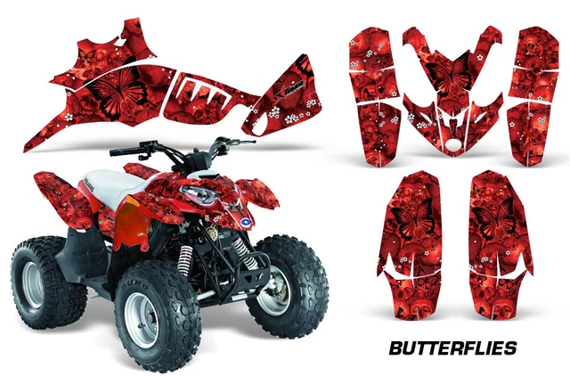 ATV QUAD GRAPHIQUE Autocollant Stickers Pour Polaris Predator 90 TOUTES ...