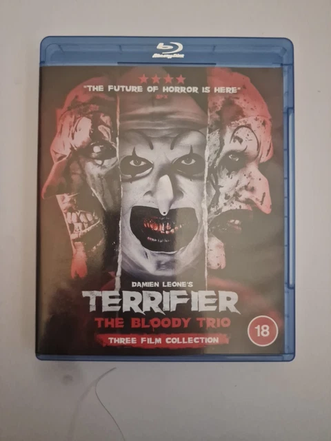 TERRIFIER TRIPLE BOX Set [Blu-ray] £10.00 - PicClick UK