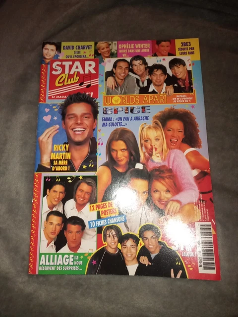 STAR CLUB N' 11 de1997 Spice Girls Ricky MARTIN David CHARVET Ophélie ...