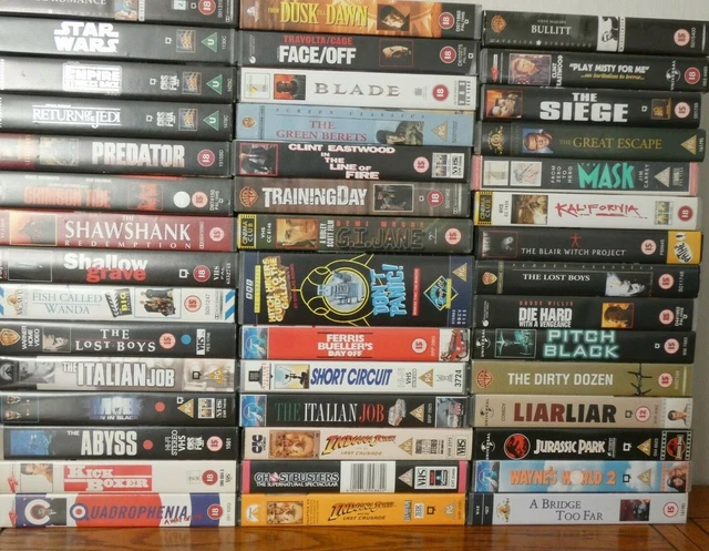 VHS VIDEO TAPE Films (A) Multi Variant Listing With Multi Buy & P&P ...