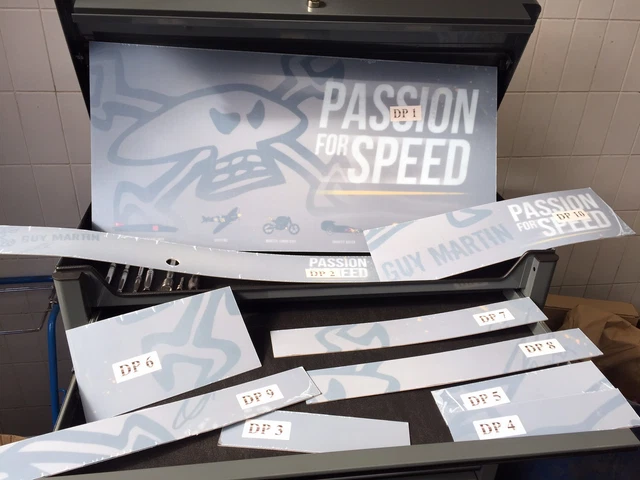 SNAP ON TOOL box decals Guy Martin £36.00 - PicClick UK