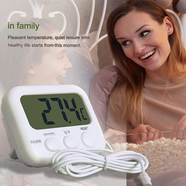 ANALYSEUR DE TEMP??RATURE int??rieur avec pack de 5 mini thermom??tre num??rique EUR 23,20 ...