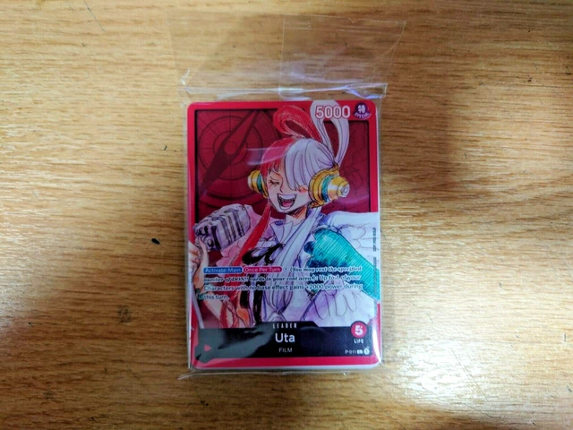 ONE PIECE CARD Game Film Red Promotion Card Set Promo brand new seal ...