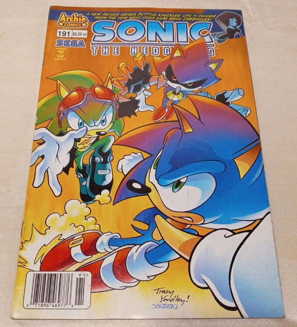 ARCHIE COMICS SONIC the Hedgehog Issue #191 NewsStand Copy First Print ...