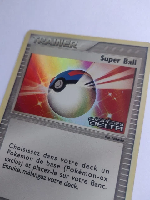 CARTE POKÉMON SUPER Ball Ex Espèces Delta 90/113 Holo - Rare EUR 6,00 ...