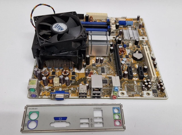 HP COMPAQ 500B MT Socket LGA775 Motherboard With I/O Shield 608883-002 ...