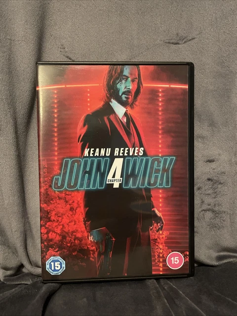 JOHN WICK CHAPTER 4 DVD Film Keanu Reeves, Donnie Yen, 2023 £11.12 ...