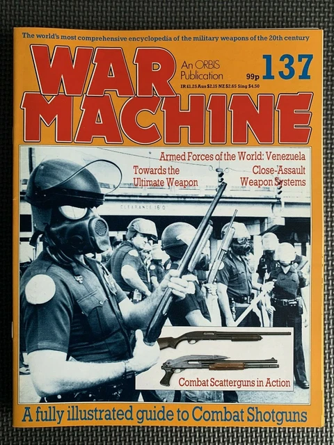 WAR MACHINE MAGAZINE Volume 12 Issue 137 Combat Shotguns £14.23 ...