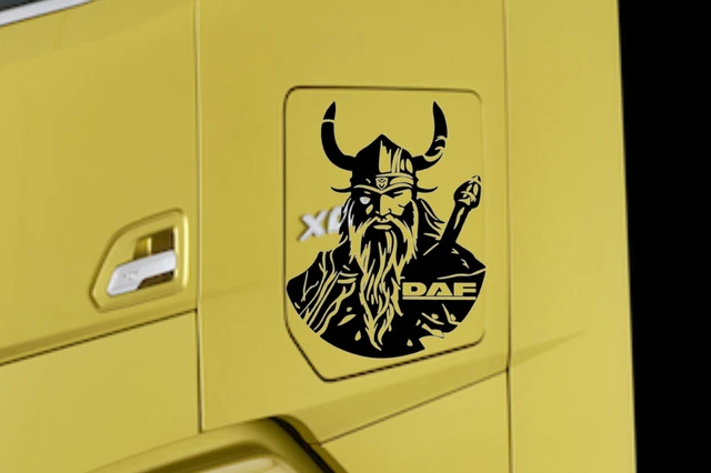DAF TRUCK STICKERS Daf Style Truck Cab Stickers Xf Xg Xb Xfc £13.49 ...