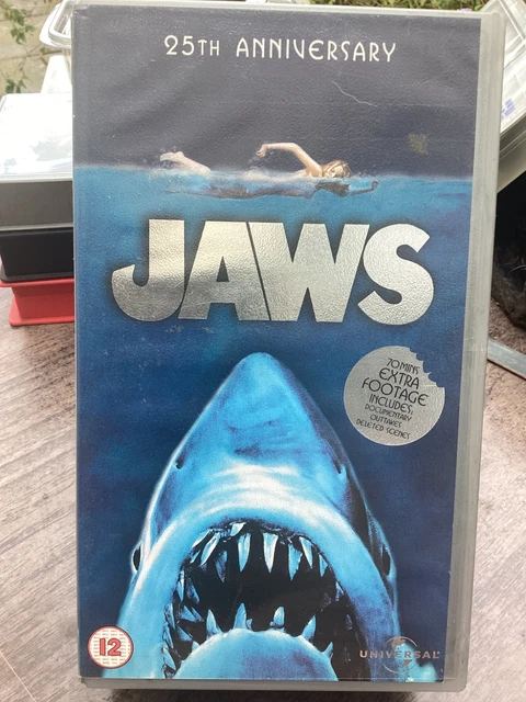 JAWS 25TH ANNIVERSARY Edition VHS 2000, Vintage £16.32 - PicClick UK