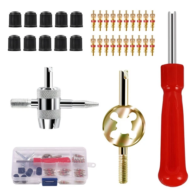 ENSEMBLE COMPLET D'OUTILS de r paration de valve de pneu de voiture 33 ...