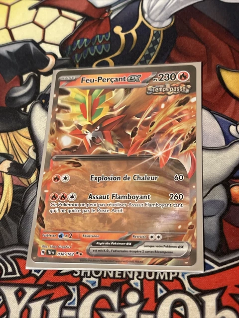 CARTE POKÉMON FEU-PERÇANT EX 038/162 EV5 TEF Forces Temporelles NEUF ...