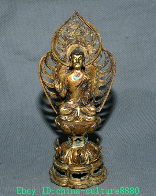 ANCIENNE DYNASTIE BRONZE or Shakyamuni Bouddha EUR 792,00 - PicClick FR