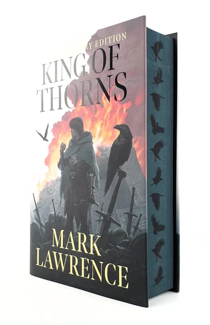 BROKEN BINDING KING of Thorns Mark Lawrence Signed Numbered Special Edition £63.69 - PicClick UK