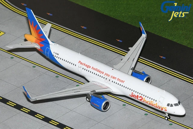 GEMINI JETS 1:200 JET2.COM G-SUNB Airbus A321-Neo Model Aircraft £92.23 ...