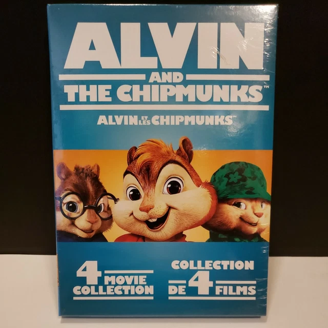 ALVIN AND THE Chipmunks - 4 Movie Collection (DVD 2016) $32.99 ...