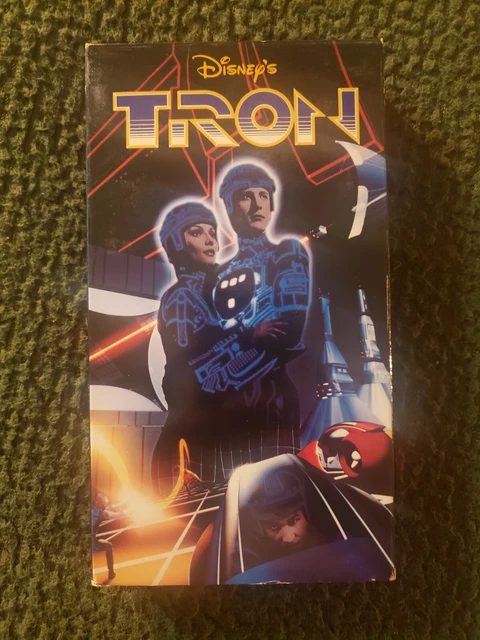 WALT DISNEY'S TRON 1982 VHS Video Tape Jeff Bridges Is Trapped Inside ...