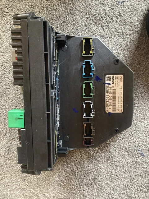 MERCEDES-BENZ W204 C Class Rear Sam Module Unit Fuse Box A2049009501 ...