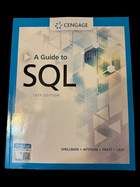 A GUIDE TO SQL by Hassan Afyouni, Mark Shellman MindTap Course-10th ...