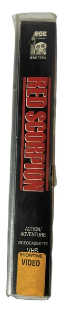 RED SCORPION 1989 VHS Action Thriller Dolph Lundgren M. Emmet Walsh Al ...