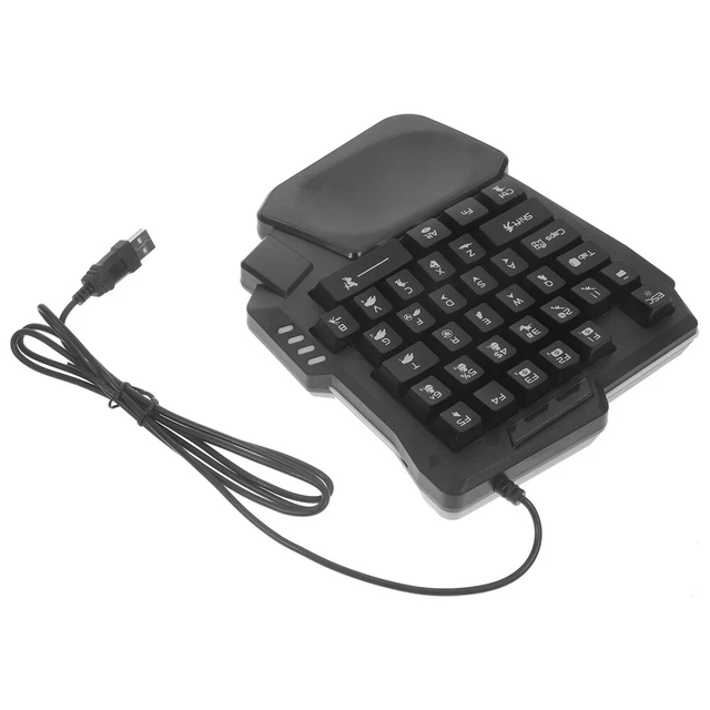 HALF KEYBOARD GAMING Gaming Keypad Backlight Keyboard Programmable ...