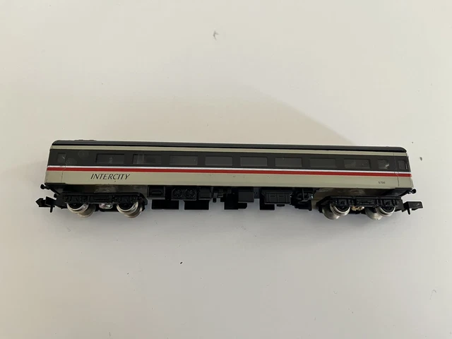 N GAUGE GRAHAM Farish MK2 Coach TSO Intercity Swallow Livery £15.00 ...