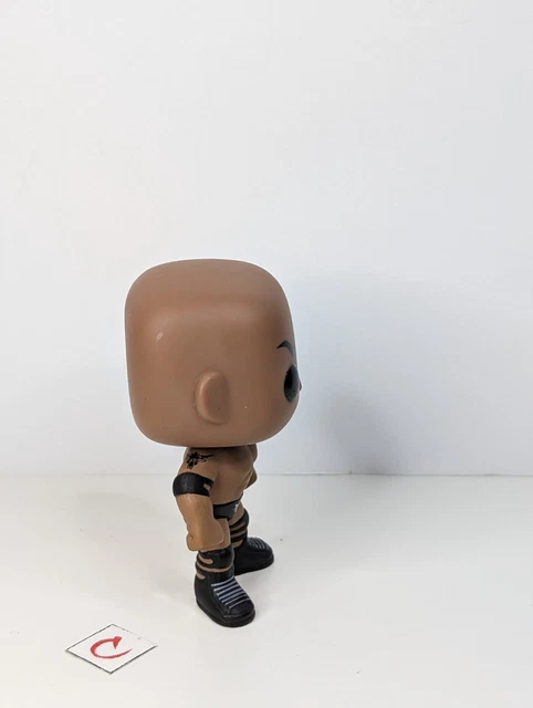 FUNKO POP WWE #03 The Rock Dwayne Johnson Loose Vinyl Figure Wrestling ...