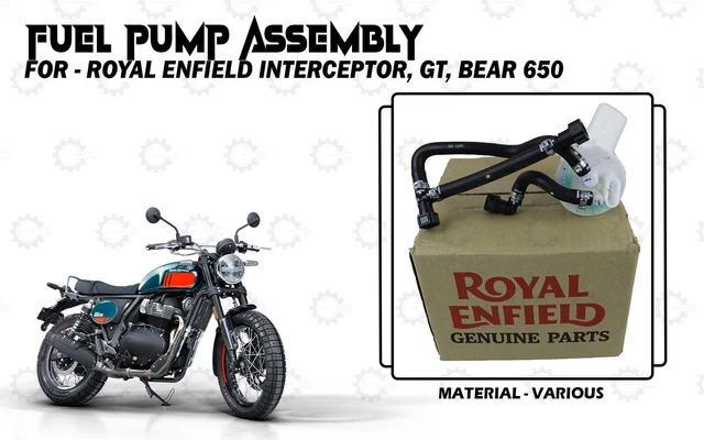ROYAL ENFIELD FUEL Pump "Assembly For Interceptor / Continental GT ...