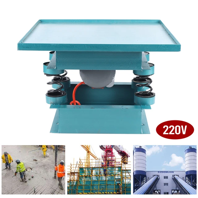 CONCRETE VIBRATION TABLE Compaction Concrete Cube Vibrating Test Bench ...