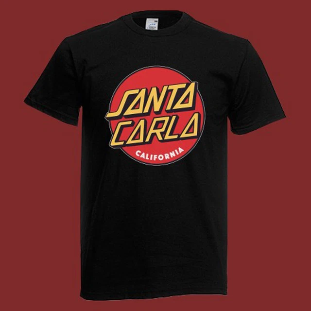 SANTA CARLA CALIFORNIA Logo The Lost Boys Movie Men's Black T-Shirt ...