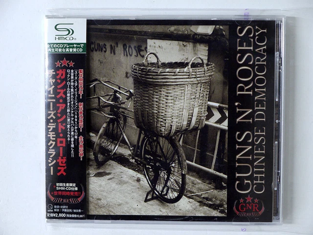 GUNS N' ROSES Chinese Democracy Geffen Records Uicf9061 Japon Obi Shmcd ...