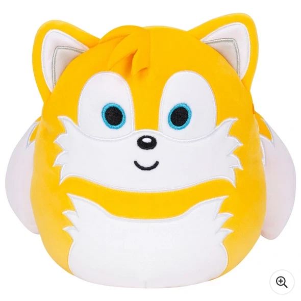 TAILS SQUISHMALLOW SONIC the Hedgehog 10" Plush Soft Toy Yellow BNWT ...