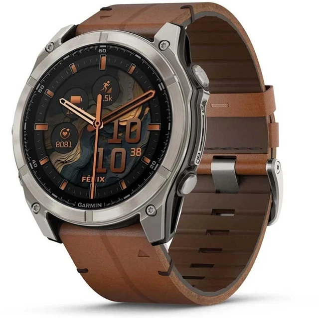 GARMIN FENIX 8 - 51mm Sapphire AMOLED Titanium Smart Watch £567.68 ...