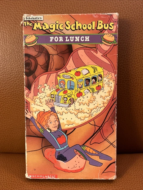 SCHOLASTIC’S THE MAGIC School Bus For Lunch VHS Video Tape 1995 Topic ...