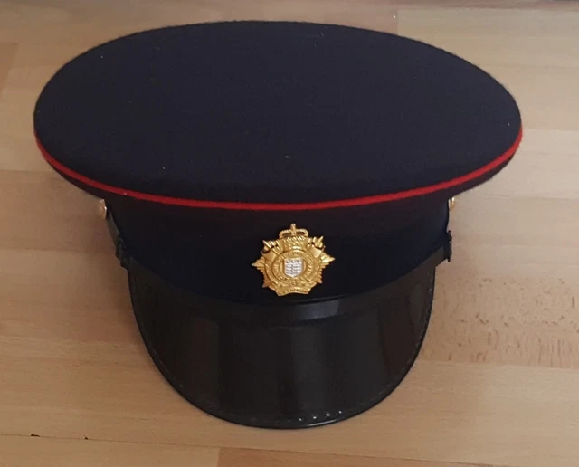 BRITISH ARMY RLC peaked cap hat size 57 EXCELLENT CONDITION .. £13.99 ...