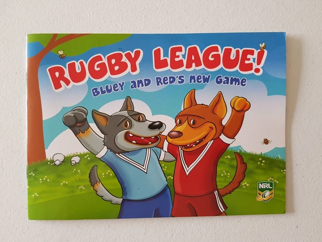 BOOK - RUGBY League Bluey And Red's New Game 2013 PB Early Childhood ...