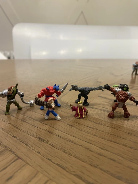 RARE VINTAGE MIGHTY Max Heroes & Villains #4 Featuring Battle Conqueror ...