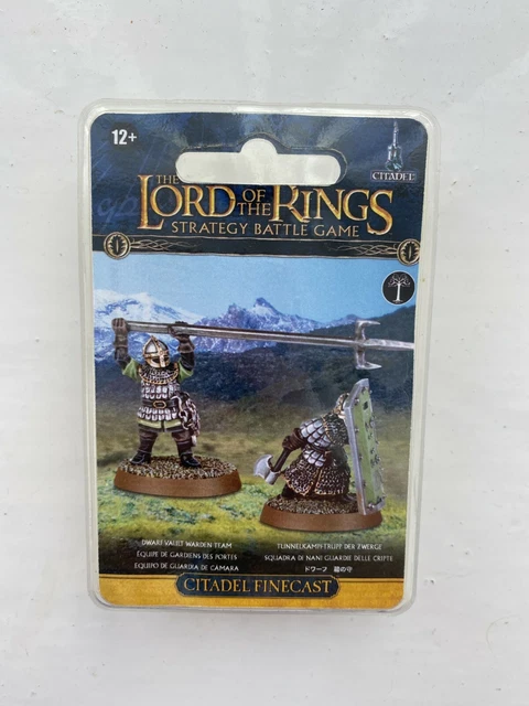 WARHAMMER LORD OF The Rings Dwarf Vault Warden Team Strategy Games warhammer-lord-of-the-rings-dwarf-vault-warden-team-strategy-games