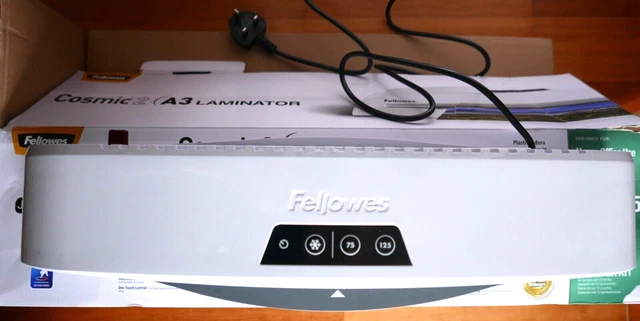 FELLOWES COSMIC 2 A3 Laminator, CRC57258, In great condition, Tested ...