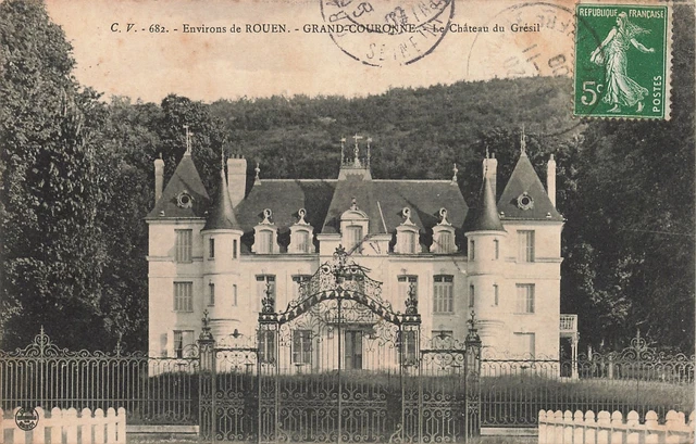 76 GRANDE COURONNE Le Château Du Gresil EUR 5,90 - PicClick FR