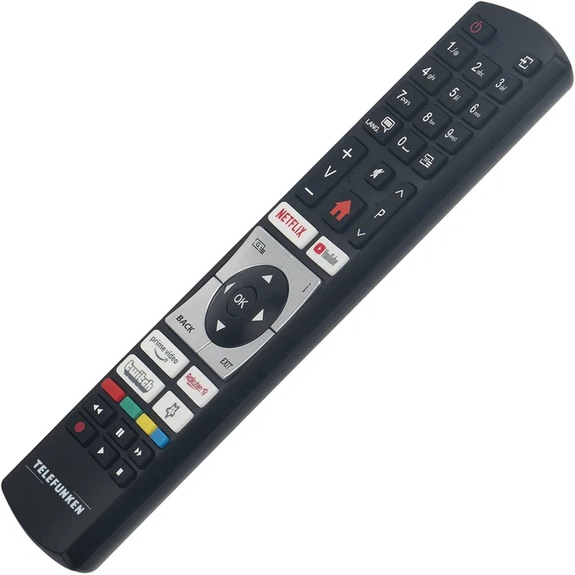 TELECOMANDO ORIGINALE TV Telefunken Smart Batterie Incluse Rc4518P EUR ...