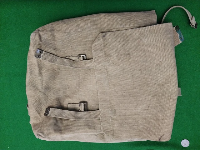 WW2 AUSTRALIAN ARMY Webbing Large Pack Bag 1942 $65.00 - PicClick AU