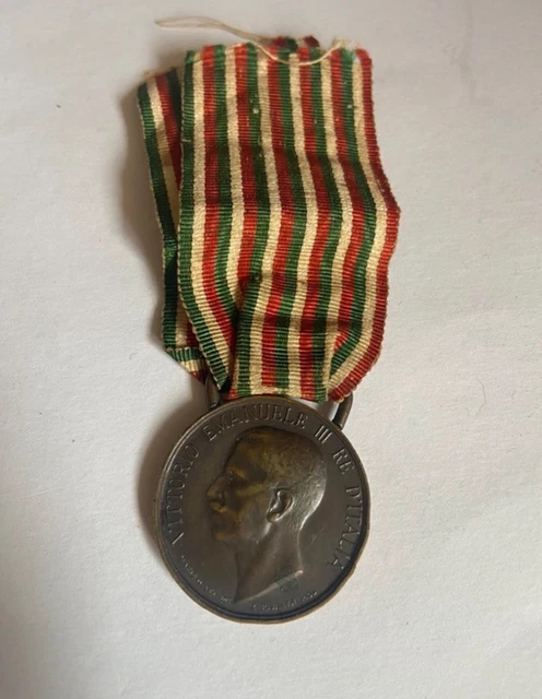 MEDAGLIA I° GUERRA Mondiale 1915 1918 Dell' Unità D'italia 1848 1918 Madri EUR 20,00 - PicClick IT